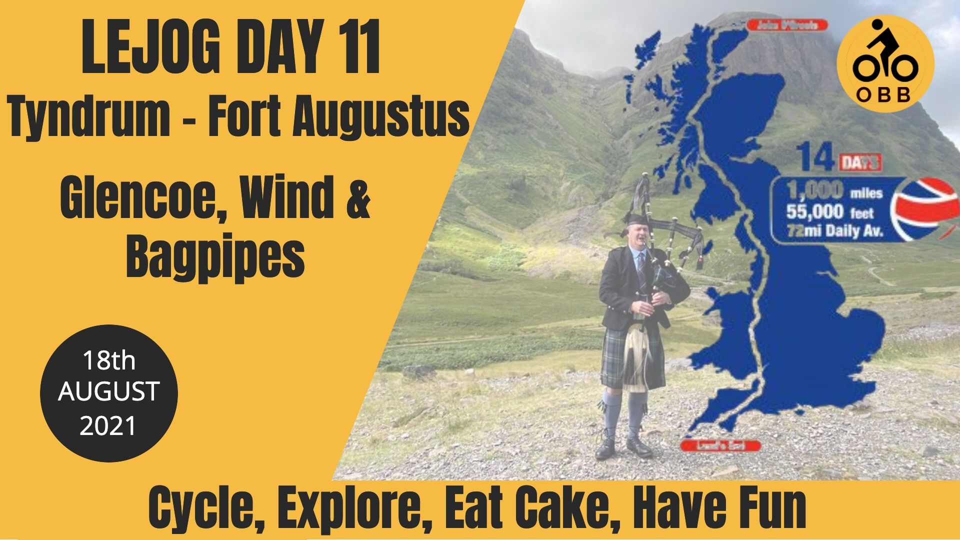 Land's End to John O'Groats (LEJOG) videos