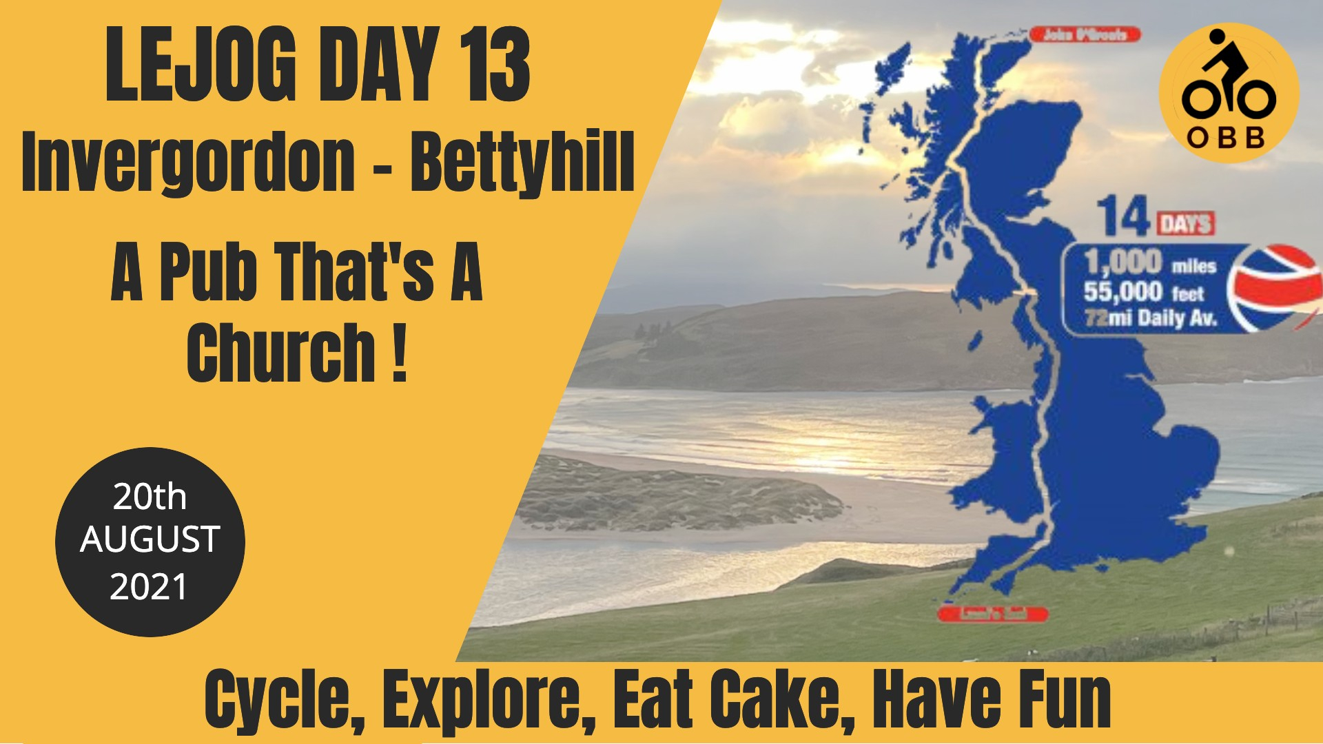 Land's End to John O'Groats (LEJOG) videos